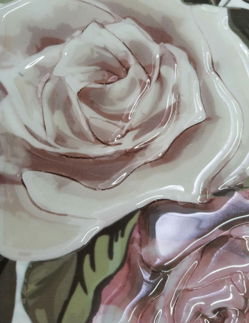 Precious metals and lustre ceramic decoration